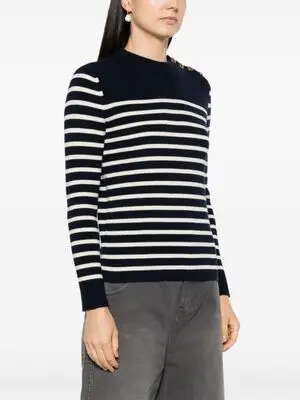 Chloé Striped Sweater - Blue