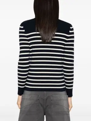 Chloé Striped Sweater - Blue