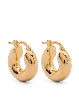 JIL SANDER Hoop Earrings - Gold