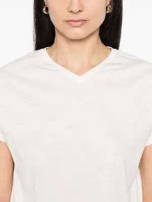 Khaite Devra T-shirt - Neutrals