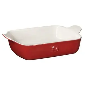 EMILE HENRY Hr Modern Classics Small Rectangular Baker - Rouge