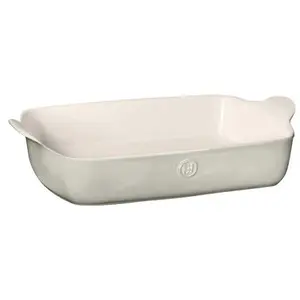 EMILE HENRY Hr Modern Classics Large Rectangular Baker - Pearl Gray