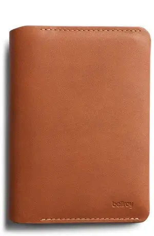Bellroy Rfid Leather Bifold Wallet - Caramel