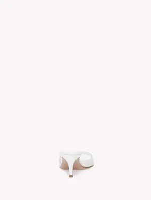 GIANVITO ROSSI Elle 55 Mules - White