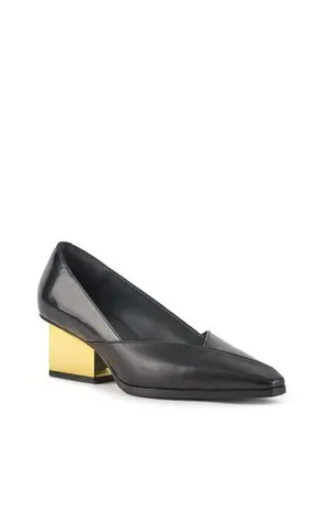United Nude Layer Raila Pump - Black + Gold