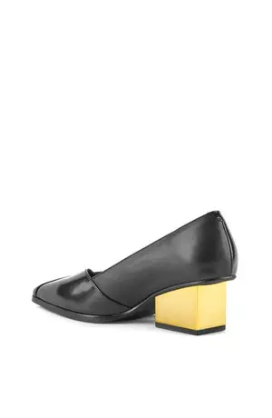 United Nude Layer Raila Pump - Black + Gold