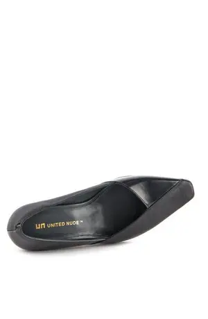 United Nude Layer Raila Pump - Black + Gold