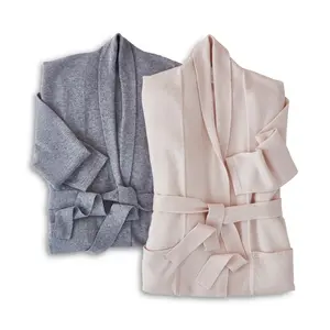 ARLOTTA Cashmere Blend Long Robe Exclusive - Pewter