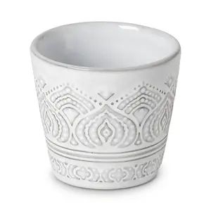 COSTA NOVA Grespresso Espresso Cups, Set Of 8 - White Pattern