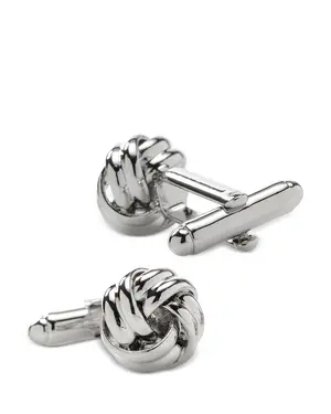 CUFFLINKS, INC. Knot - Silver