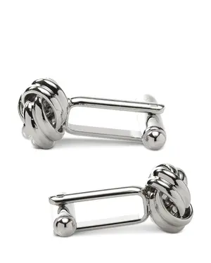 CUFFLINKS, INC. Knot - Silver