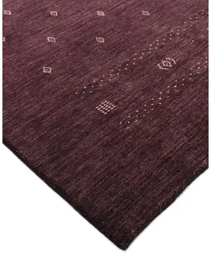 TIMELESS RUG DESIGNS Gabbeh Simi Area Rug, 3' X 5 - Purple