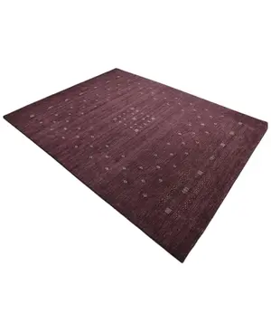 TIMELESS RUG DESIGNS Gabbeh Simi Area Rug, 3' X 5 - Purple