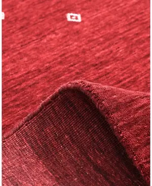 TIMELESS RUG DESIGNS Gabbeh Simi Area Rug, 3' X 5 - Red