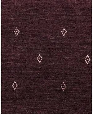 TIMELESS RUG DESIGNS Gabbeh Simi Area Rug, 9' X 12 - Purple