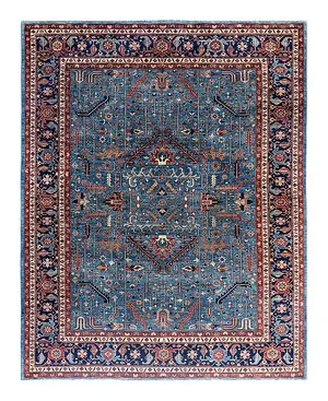Bloomingdale'S Serapi M1999 Area Rug, 9'4 X 11'11 - Light/blue