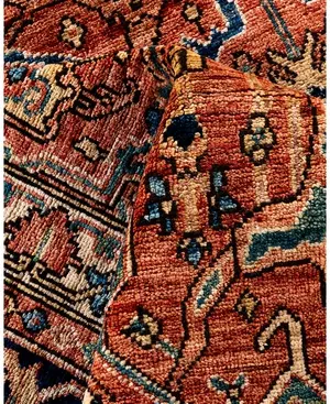 Bloomingdale'S Serapi M1999 Area Rug, 8'1 X 10'5 - Red