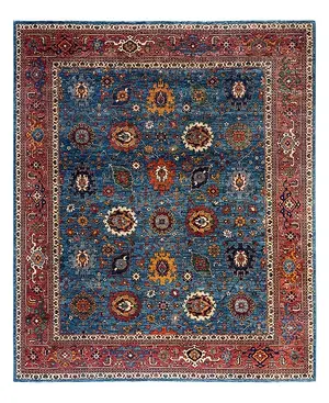Bloomingdale'S Serapi M1999 Area Rug, 8'1 X 9'8 - Light/blue