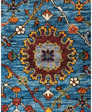 Bloomingdale'S Serapi M1999 Area Rug, 8'1 X 9'8 - Light/blue