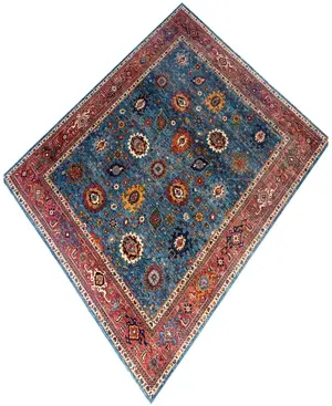 Bloomingdale'S Serapi M1999 Area Rug, 8'1 X 9'8 - Light/blue