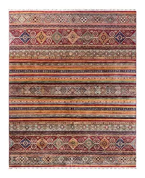 Bloomingdale'S Tribal M1999 Area Rug, 8'1 X 10 - Red