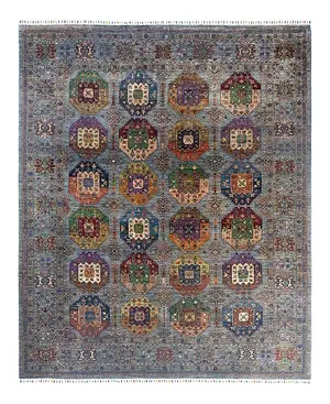 Bloomingdale'S Tribal M1999 Area Rug, 8'3 X 10 - Gray