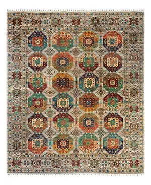 Bloomingdale'S Tribal M1999 Area Rug, 8'3 X 9'10 - Brown