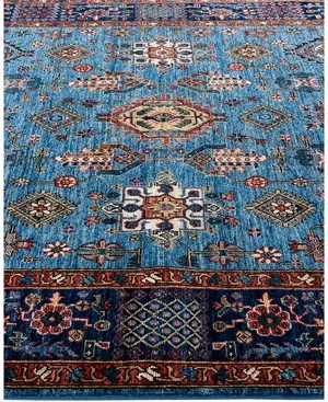 Bloomingdale'S Serapi M1999 Area Rug, 5'10 X 9'1 - Light/blue