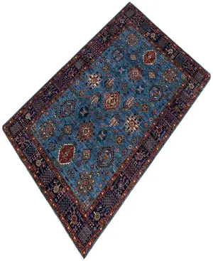 Bloomingdale'S Serapi M1999 Area Rug, 5'10 X 9'1 - Light/blue