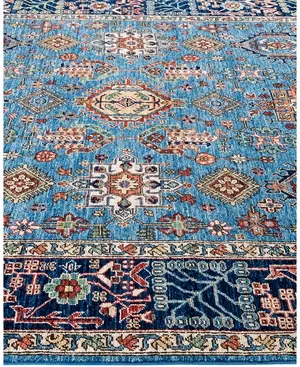 Bloomingdale'S Serapi M1999 Area Rug, 6'1 X 9'4 - Light/blue