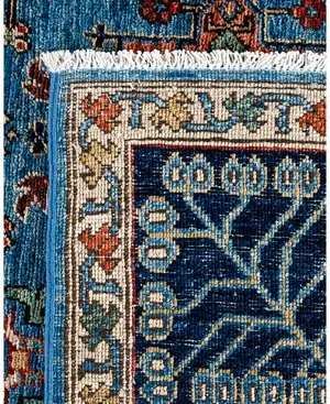 Bloomingdale'S Serapi M1999 Area Rug, 6'1 X 9'4 - Light/blue