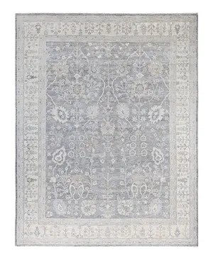 Bloomingdale'S Oushak M1999 Area Rug, 8'10 X 11'8 - Gray
