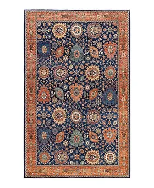 Bloomingdale'S Serapi M1999 Area Rug, 5'9 X 9'4 - Blue
