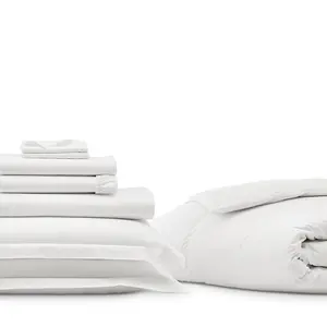 BOLL & BRANCH Signature Down Alternative Duvet Bundle, King/cal King - White