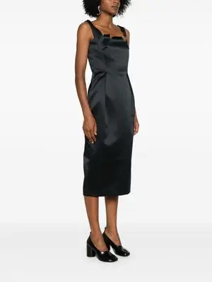 Viktor & Rolf Raw Cut-edge Midi Dress