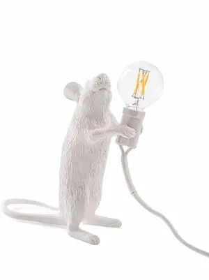 SELETTI Mouse Table Lamp - White