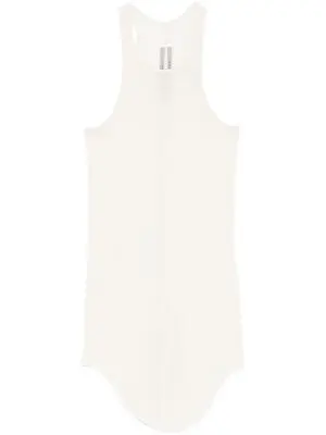 Rick Owens Fine-ribbed Tank Top - Neutrals