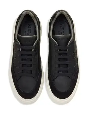 FERRAGAMO Gancini-embellished Sneakers - Black