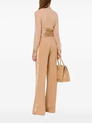 Alberta Ferretti Pressed-crease Trousers