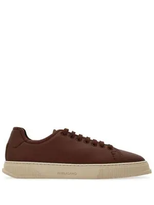 FERRAGAMO Low-top Sneakers - Brown