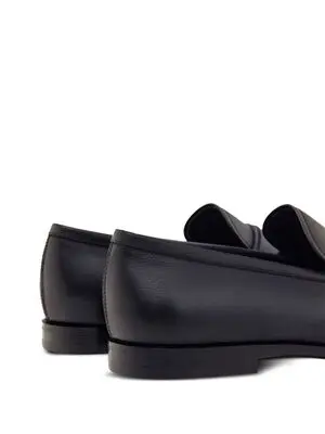 FERRAGAMO Gancini Plaque Loafers