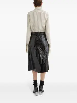 JIL SANDER Striped Shirt - Neutrals