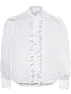 Emilio Pucci Ruffled Cotton Shirt