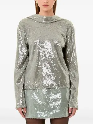 NICHOLAS Christa Sequin Top