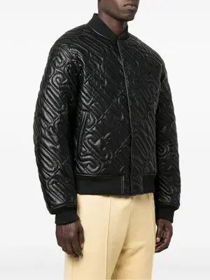 Moschino Embossed Bomber Jacket