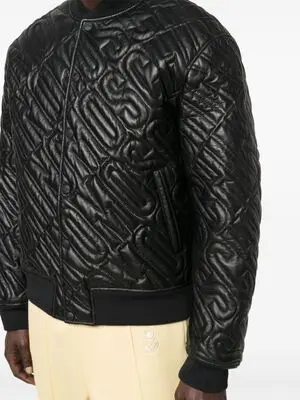 Moschino Embossed Bomber Jacket
