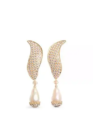 Valentino Garavani Poetique Des Gouttes Earrings - Gold