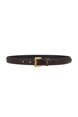 Women's Saint Laurent Brown Belts