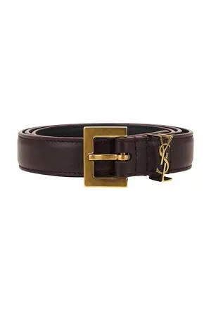 Saint Laurent Leather Belt