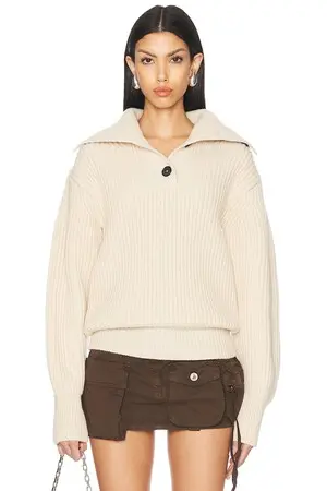 Alexander McQueen Funnel Neck Jumper